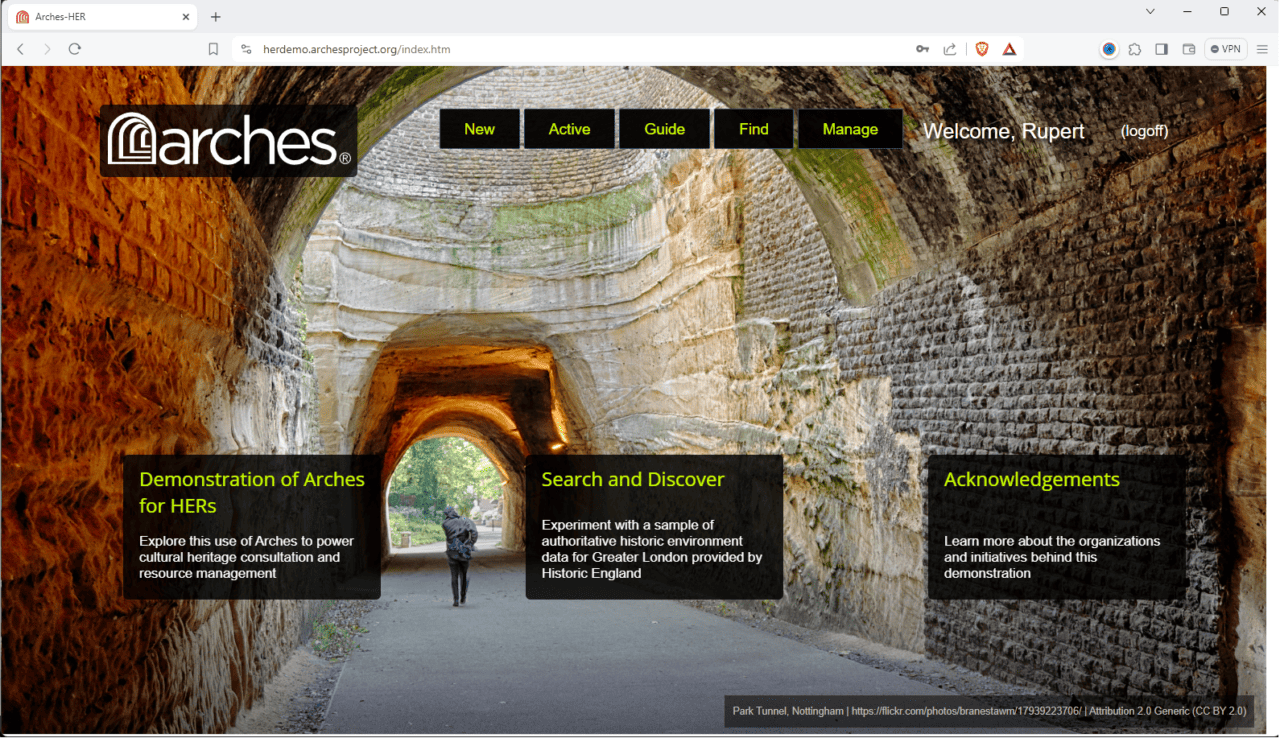 Arches for HERs Demo | Arches Project