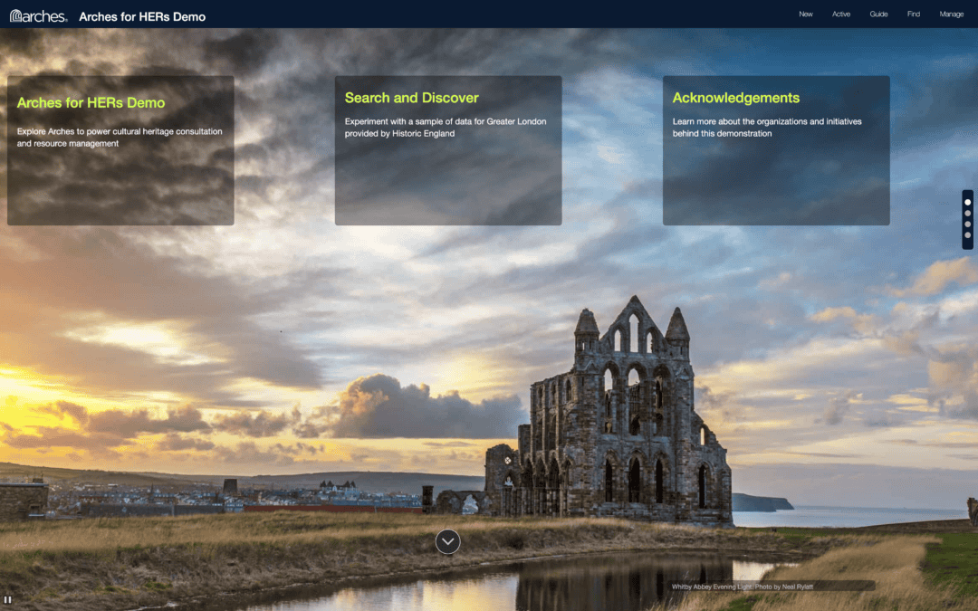 Arches for Historic Environment Records (HERs) application becomes ...
